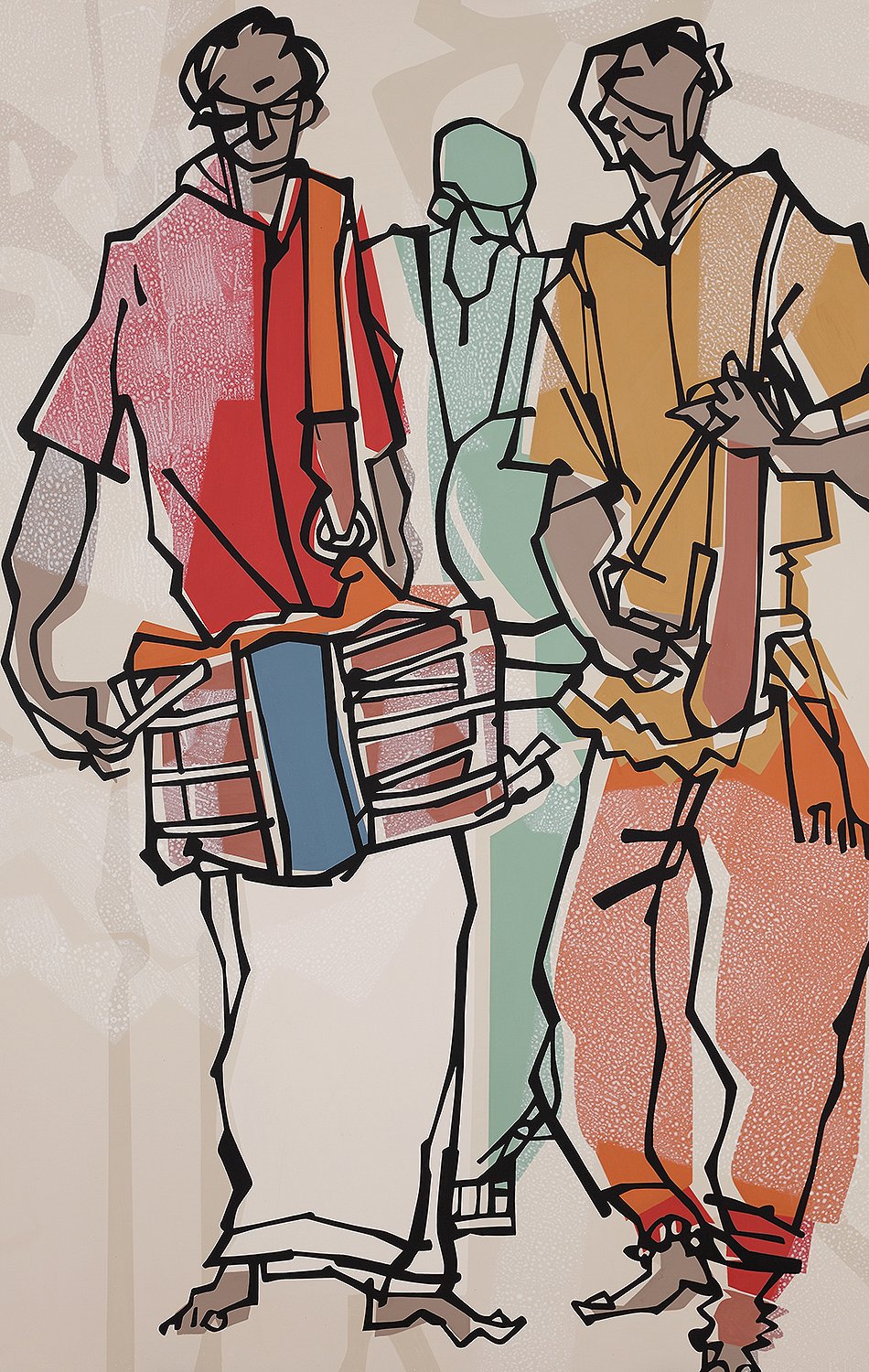 Performer 195 Sketch – South Asian Art Gallery